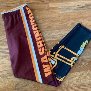Pants & Jumpsuits | Washington Redskins Leggings Size M | Poshmark